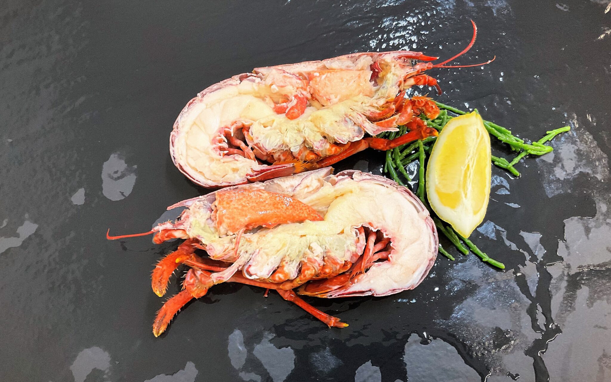 Dressed creel caught Lobster Ready to Eat - D.R Collin Fish