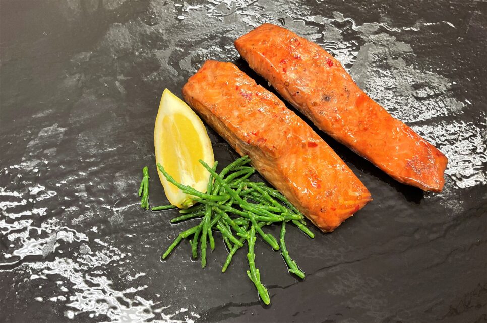 Sweet Chilli Smoked Salmon - D.R Collin Fish