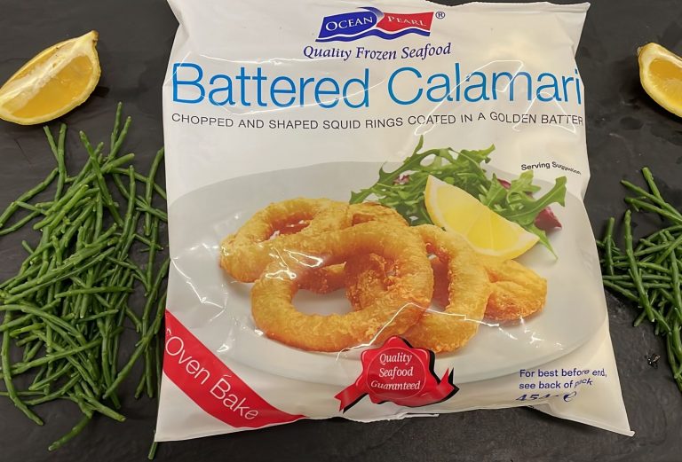 Frozen Battered Calamari - D.R Collin Fish